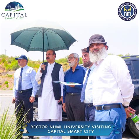 Capital Smart City Visit Of Rector Numl University Capital Smart City