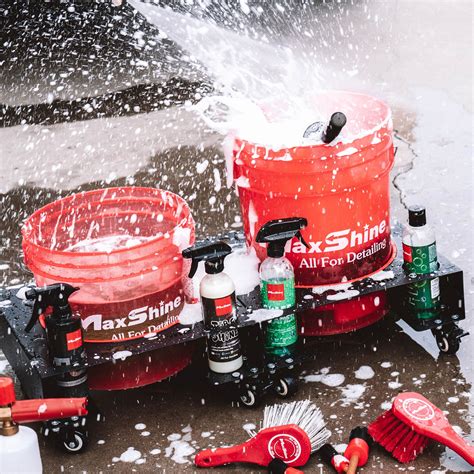 Maxshine Metal Bucket Dolly The Detail Culture