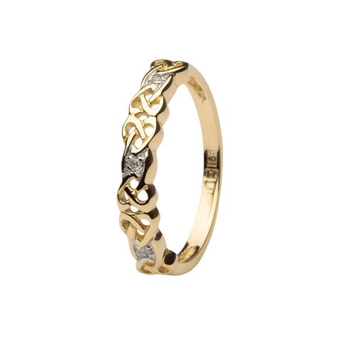 Celtic Knot Diamond Ring