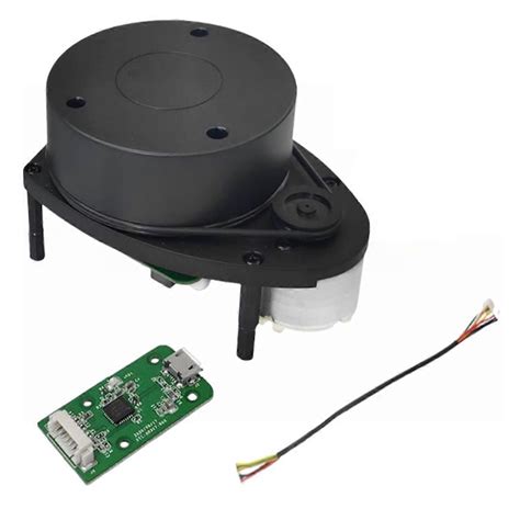 For A1m8 360 Degree Lidar Sensor Scanner 12 Meters 2d Scanning Radius Obstacle Avoidance Fruugo Uk