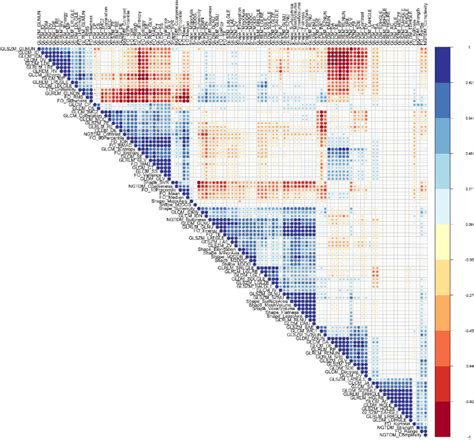 Radiomic Features Correlation Using Pearson Correlation In Download Scientific Diagram
