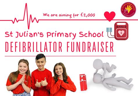 Defibrillator Fundraiser St Julians Primary School