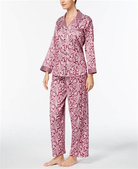 2 S Pajamas And Pajama Sets Macys Satin Pyjama Set Pajama Set