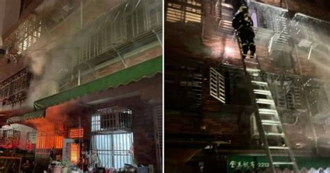 台中民宅深夜竄火舌1樓陷火海 釀2男1女受困警消急架梯救援 社會 Ctwant