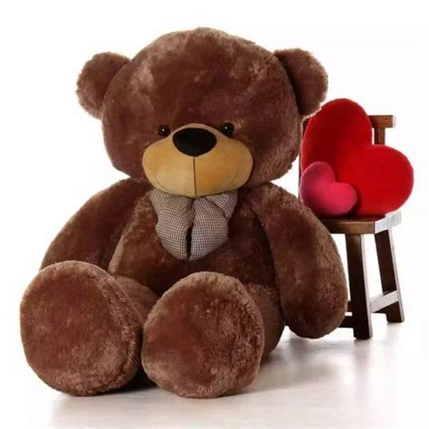 Fiber Brown Teddy Bear Soft Toy 2 Ft Toytales 1 Piece For Home At