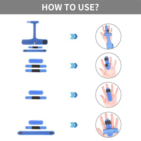 Buy 2 PCS Trigger Finger Splint Adjustable Trigger Finger Extension Splint Finger Straightener