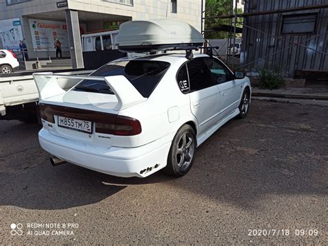 Подготовка к небольшому путешествию — Subaru B4 Be 2 л 2001 года