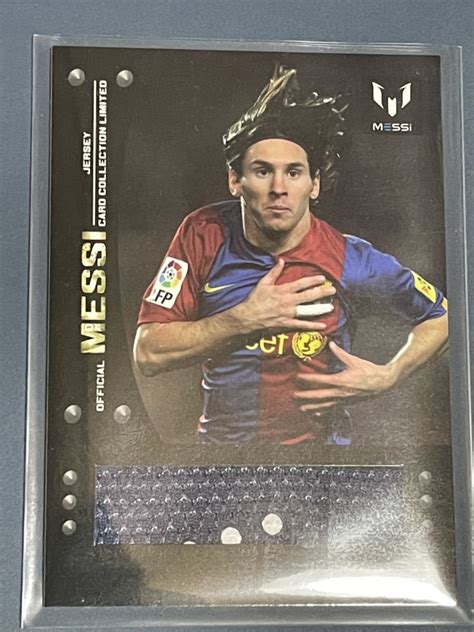 2013 Icons Official Messi Card Collection Limited Jersey リオネル メッシ ジャージ