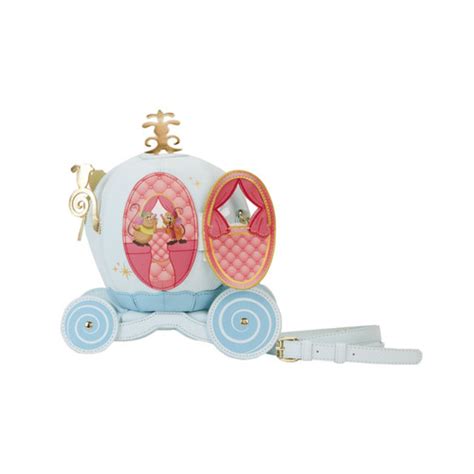 Jual Loungefly Cinderella Exclusive Pumpkin Carriage Figural Crossbody Bag Kab Badung
