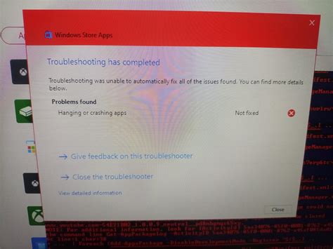 Hello I Encountered This Problem In The Microsoft Store When I