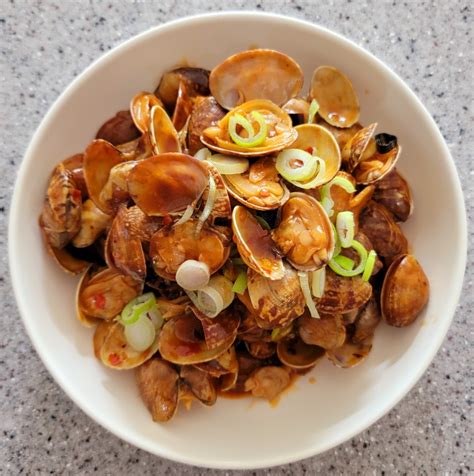 바지락 볶음 만드는 법 두반장 조개 볶음 조개 요리 술안주 요리