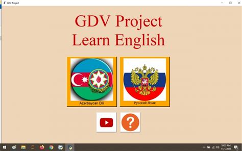 Learning English Interactively Using The Python Tkinter Project In