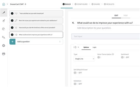 Question Library Surveysparrow