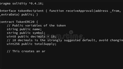 Blockchain Code Cryptocurrency Mining With Graphical User Interface On Computer Monitor Display