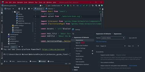 WebStorm如何更改IDE外观十款流行主题拿走不谢 duidaima 堆代码