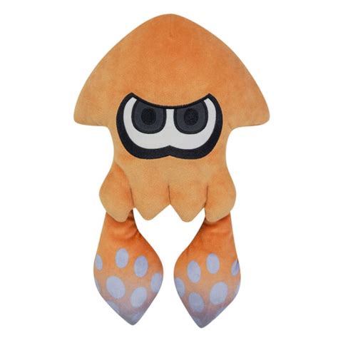 Inkling Squid Orange Plush M Sp38 Slatoon 3 All Star Collection