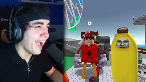 Roier Juega Roblox Con El Mariana Y Rivers Youtube
