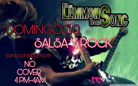 The Lemmon Song Bar Tiene Sus The Lemmon Song Bar