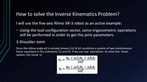 the inverse kinematics problem aiman al allaq ppt