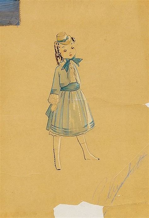 Walter Plunket For Gone With The Wind Bonnie Blue Butler Cammie