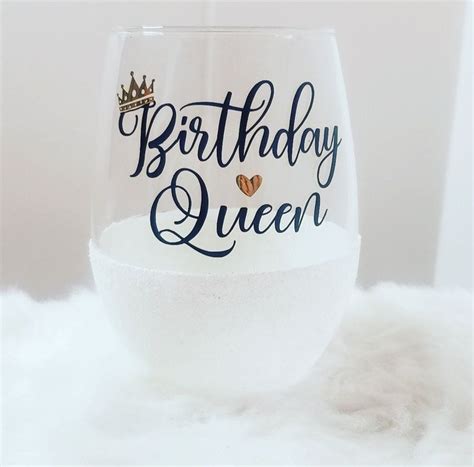 This Item Is Unavailable Etsy Birthday Wine Glass Birthday Queen