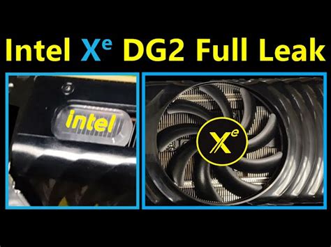 Intel Xe Dg2 Could Rival Nvidias Rtx 3070 And Amds Rx 6800