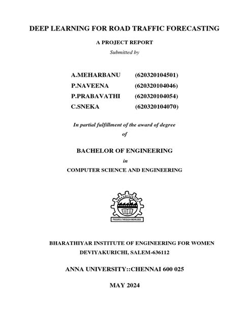 Deep Learning For Road Traffic Forecasting Download Free Pdf