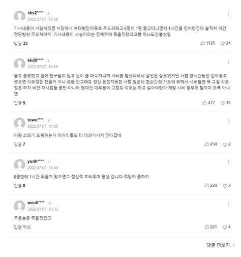 안동 칼부림 사건 현재 여론이 일방적이네요 Mlbpark