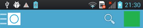 Android Actionbar Action Bar Menu Icon Looks Different On Devices