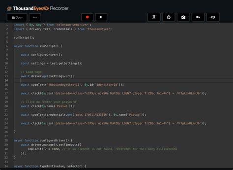 Thousandeyes Transaction Tests Logging Into An Email Account Part 1 Cisco Community