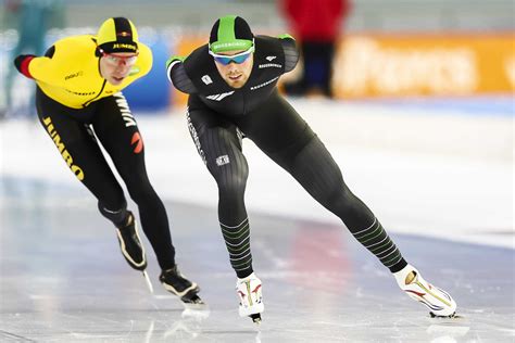 Patrick Roest Blijft Jorrit Bergsma Twee Tienden Voor Op Vijf Kilometer Blessure Sprinter Kai