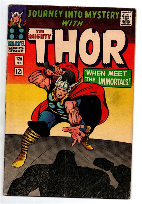 Journey Into Mystery Thor Hercules Jack Kirby GD VG
