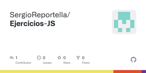 Github Sergioreportellaejercicios Js