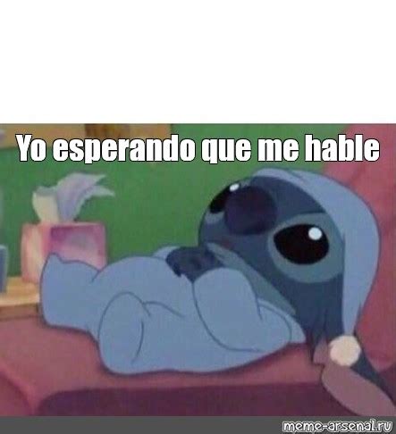 Сomics meme Yo esperando que me hable Comics Meme arsenal