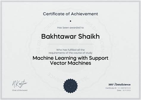Completed Ml Course With 365 Data Science Bakhtawar Shaikh Posted On The Topic Linkedin