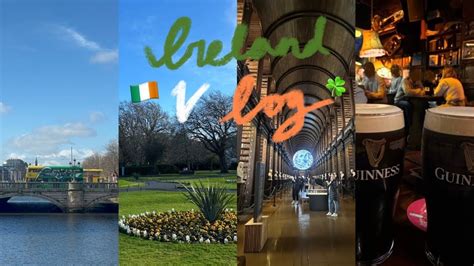 🇮🇪아일랜드 여행 영국 교환학생 아일랜드 여행 가다 비오고 해뜨고 눈오는 3박 4일 더블린 여행기 ☘️ 3일 8기네스 마시기🍺 Youtube