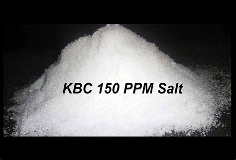 Kbc 150 Ppm Salt At Rs 5500tonne Refined Salt In Ahmedabad Id