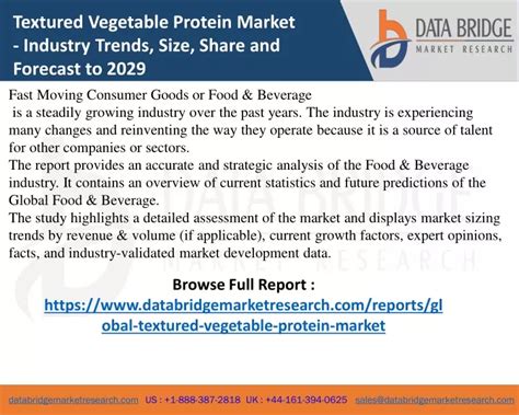 Ppt Global Textured Vegetable Protein Market Powerpoint Presentation