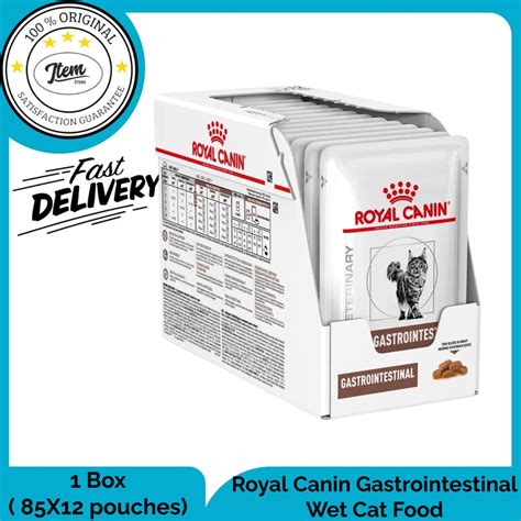 Royal Canin Gastrointestinal Cat Wet Food 12x85gram Shopee Philippines