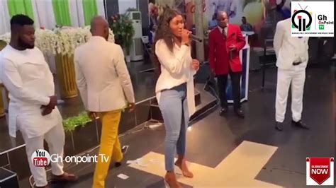 Wendy Shay Visits Prophet Akwasi Appiah To Show Appreciation About