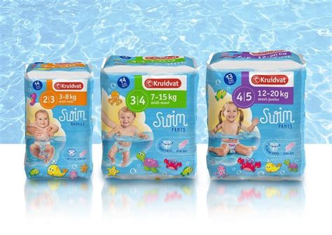 KRUIDVAT Swim Diapers Mini Midi 3 8kg 14 Pcs BabyPro
