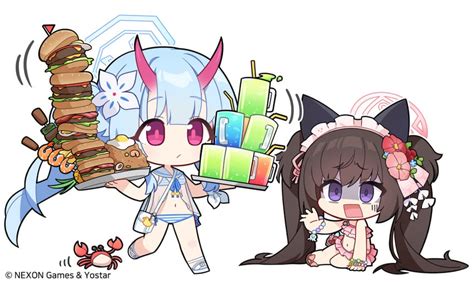 Chise Shizuko Chise And Shizuko Blue Archive Drawn By Nemoga