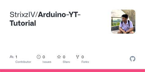 GitHub StrixzIV Arduino YT Tutorial