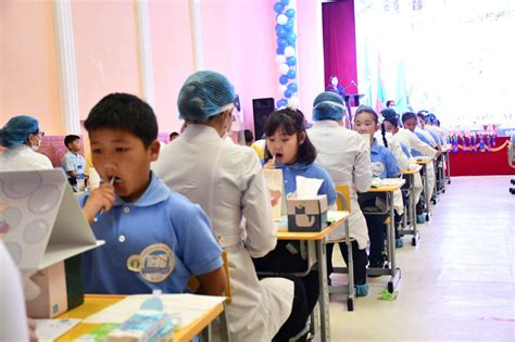 Шүд угаалтын аварга шалгаруулах тэмцээнд 160 хүүхэд өрсөлдөж байна Hunnu Mn