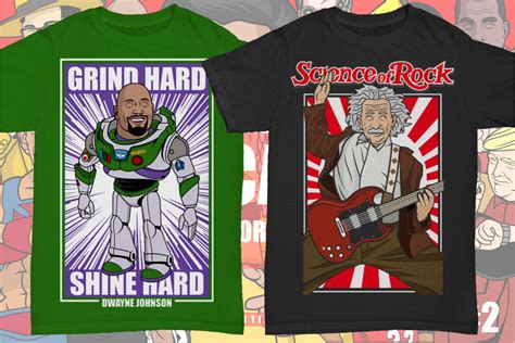 Caricature T Shirt Designs 2 Dealjumbo