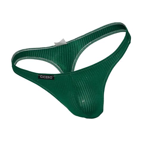 Tx0005 Tanga Verde Esmeralda Unwet Alexandersking Underwear