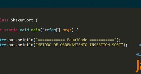 Método De Ordenamiento Insertion Sort En Java ~ Codemyn