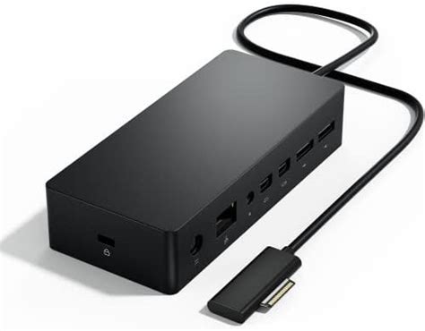 Amazon Com Surface Pro Docking Station Surface Dock With W Power Supply Gigabit Ethernet Mini