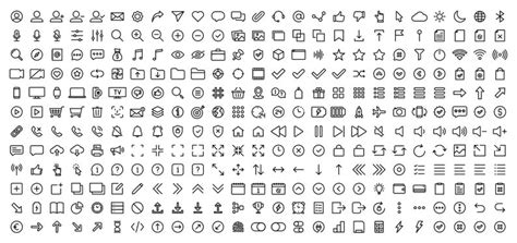 Interface Svg Pdf Png Eps Ai Ui Ux Web Icons In Line Style User Profile Mobile App