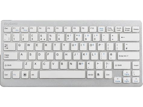 Mini Wireless RF Aluminium Keyboard KBC 3021RF The Keyboard Company